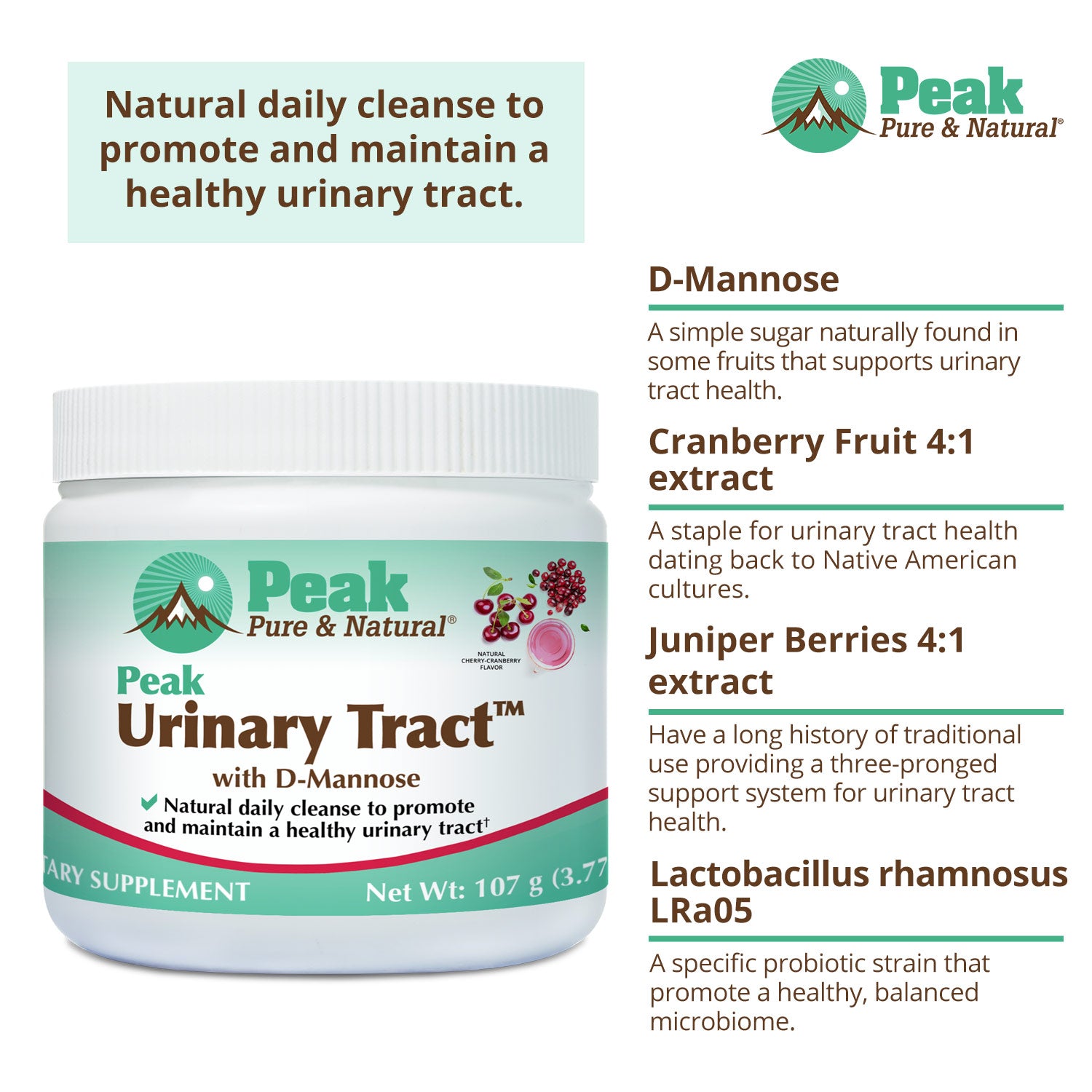 Health Concern: Urinary Tract | Peak Pure & Natural