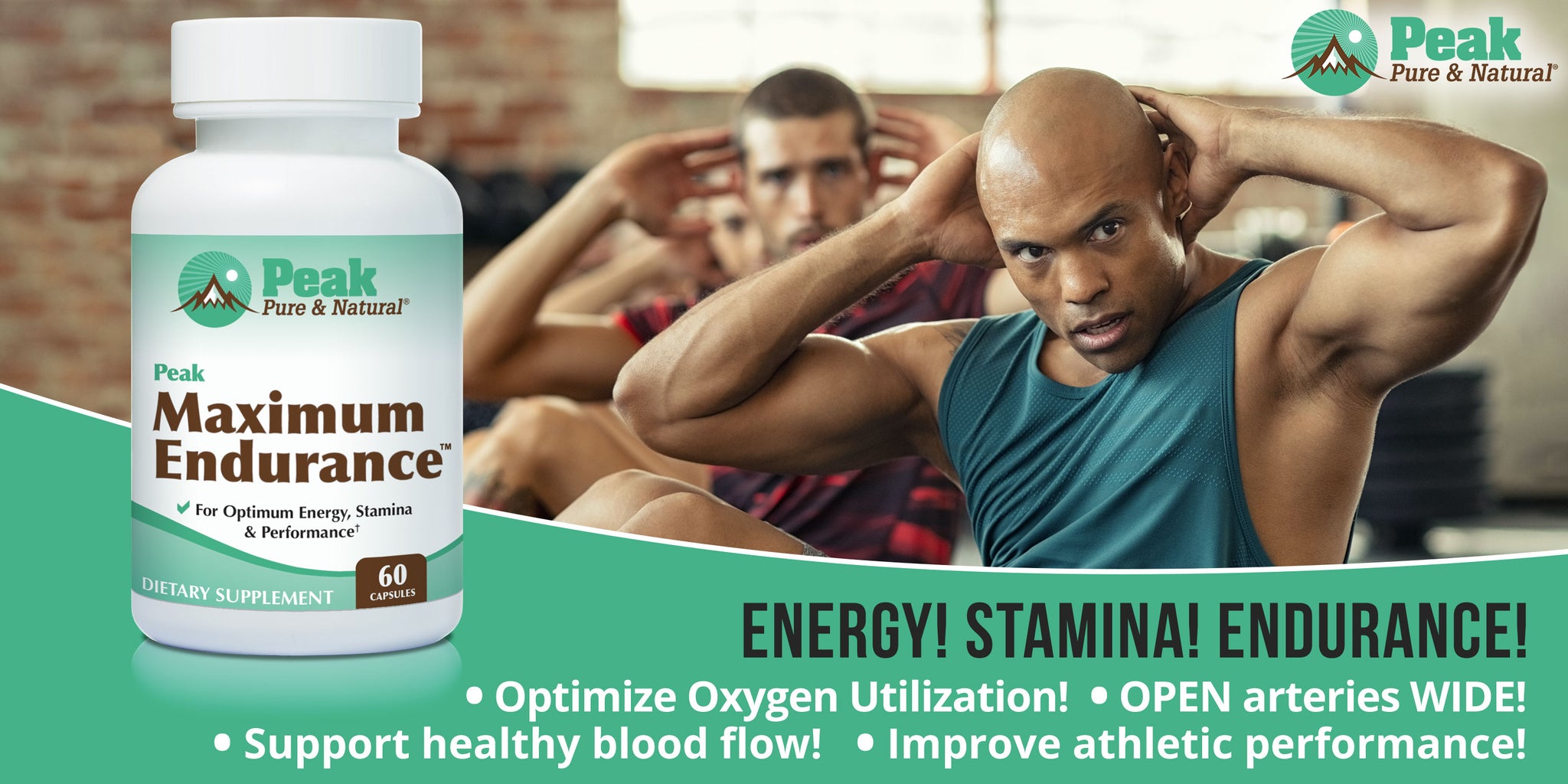 Peak Maximum Endurance™ Supplement | Peak Pure & Natural