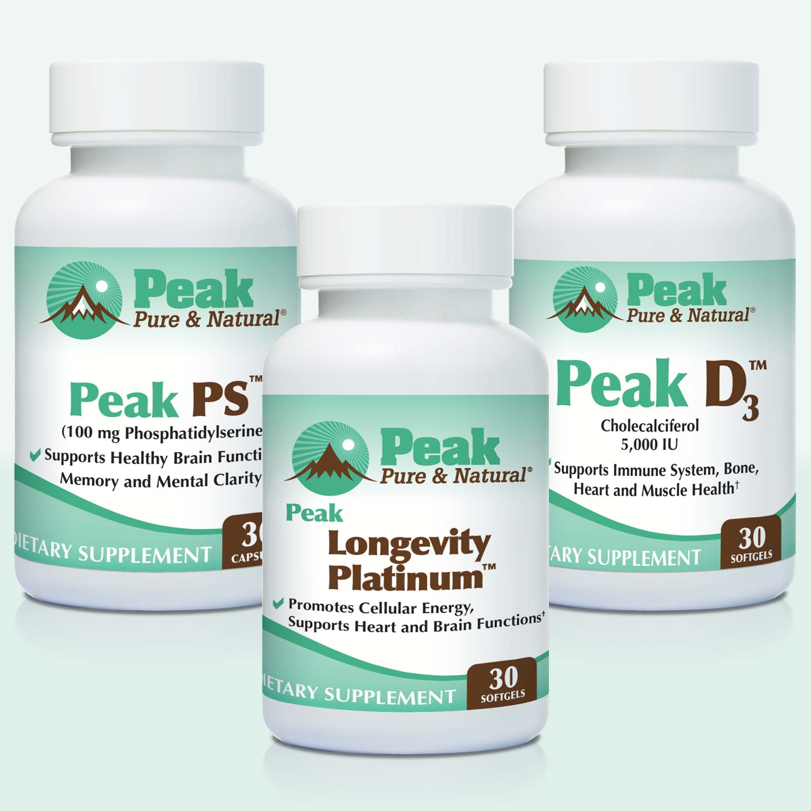 Healthy Aging Trio | Peak Pure & Natural